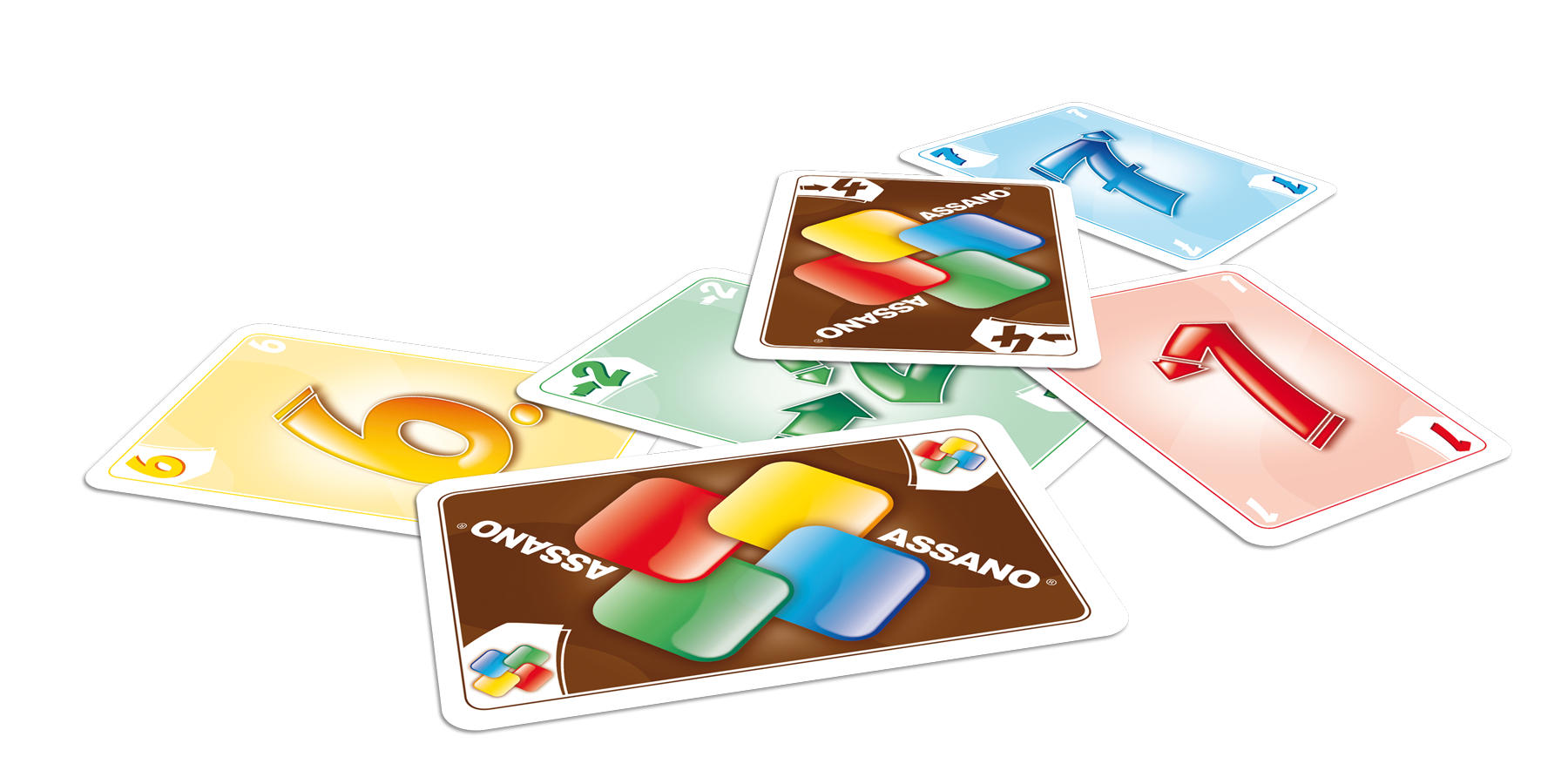 ASSANO das lustige Familienspiel - ähnlich wie UNO - AGMüller